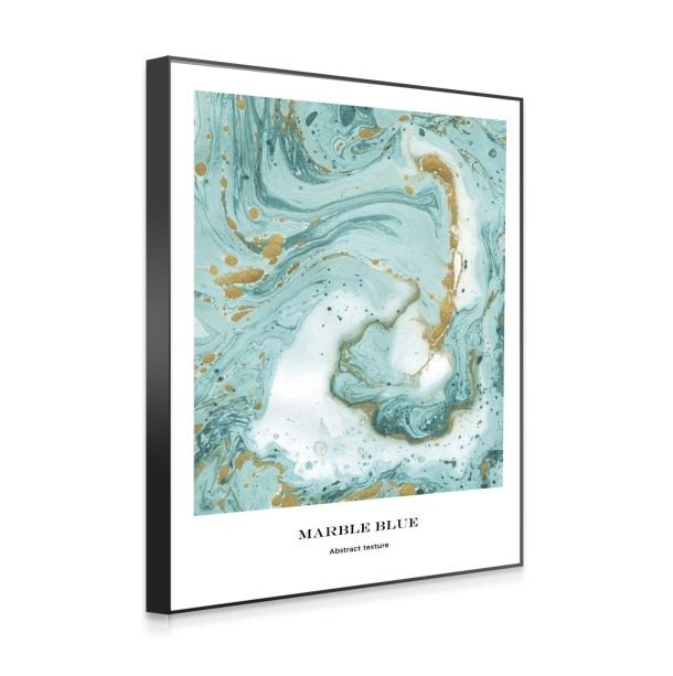 Quadro Decorativo Marble Blue